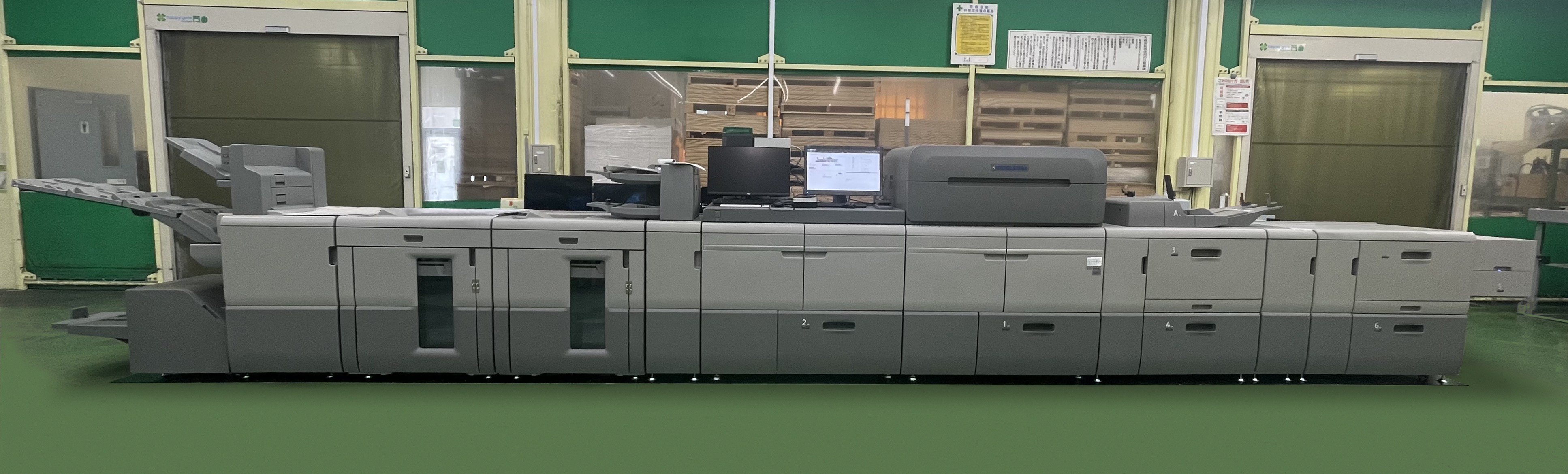 デジタル印刷機 Versafire LP（Heidelberg）